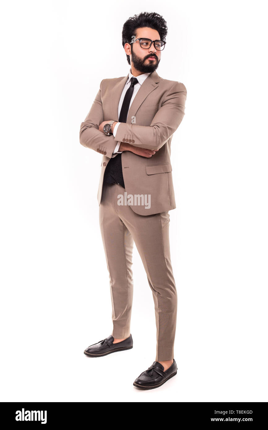 Black Businessman Full Body