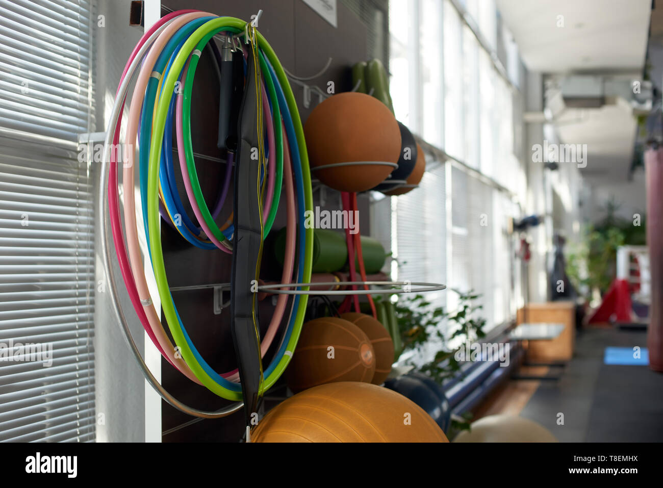 Colorful hula hoops hi-res stock photography and images - Alamy