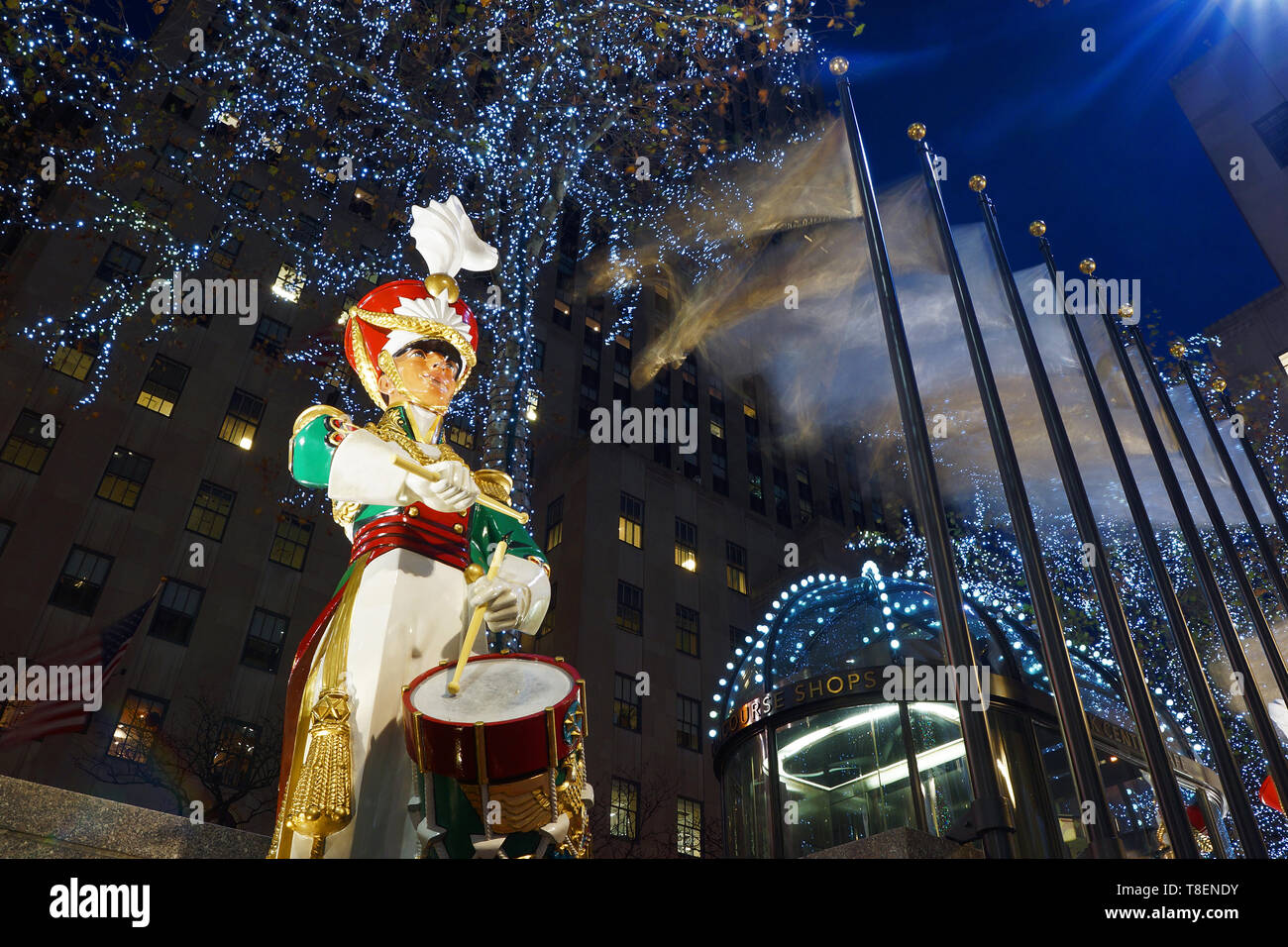Christmas at Rockefeller Center, New York Stock Photo - Alamy