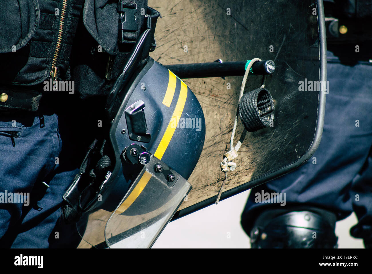 Paris France May 11, 2019 Close up of a uniform of French National ...