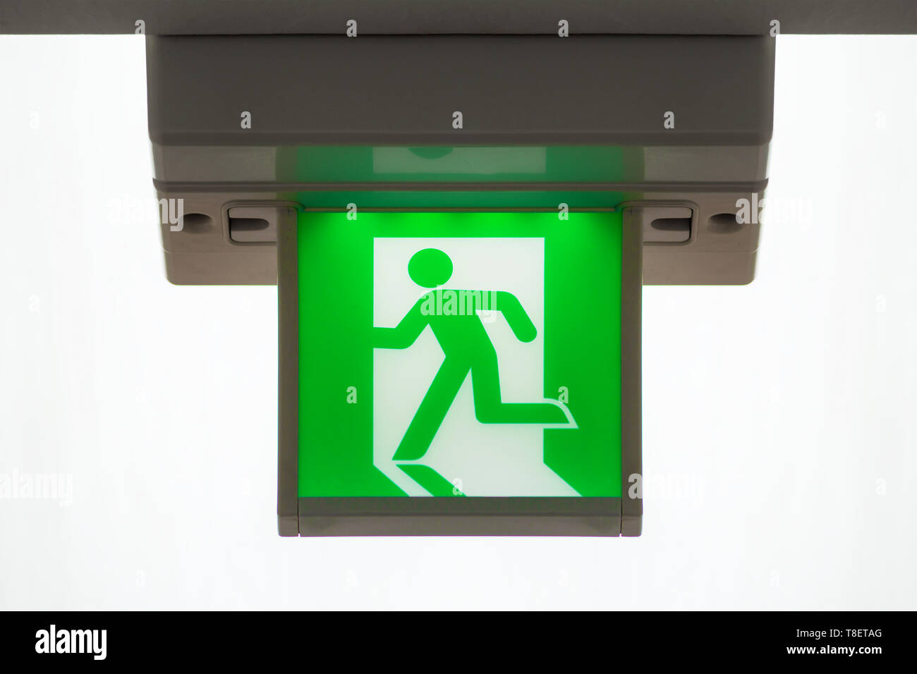 Emergency exit pictogram hi-res stock photography and images - Alamy
