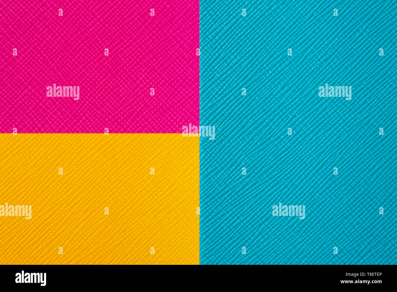 a colorful leather background divided into three parts Stock Photo - Alamy