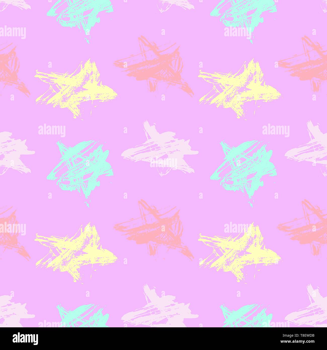 Hand drawn purple pastel Stock Vector Images - Alamy