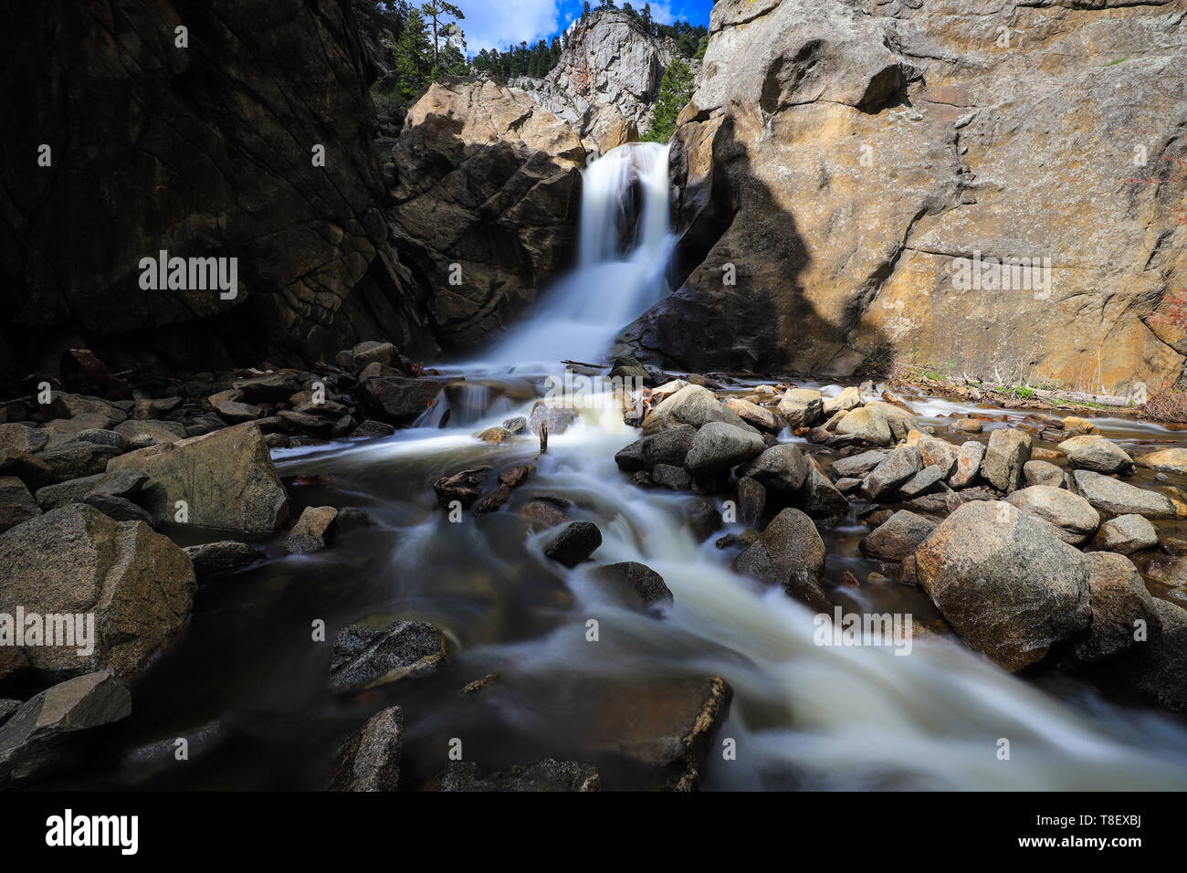 Boulder creek falls hi-res stock photography and images - Alamy