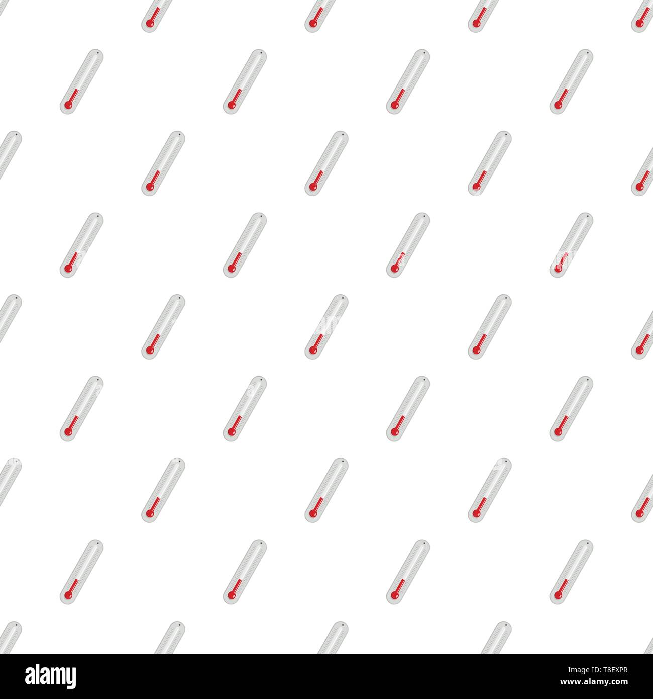 Celsius thermometer pattern seamless vector repeat for any web design ...