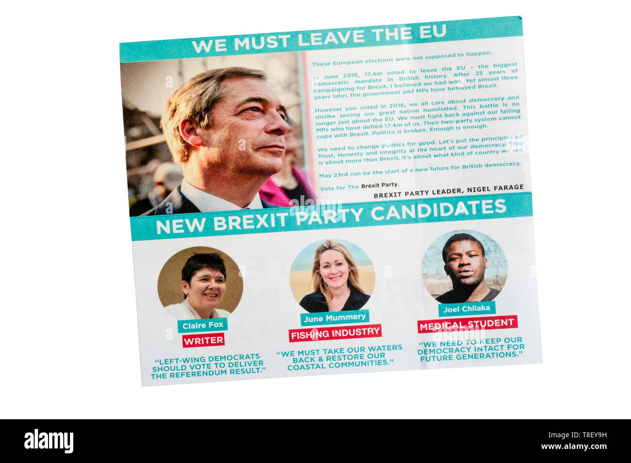 Political Party Leaflets High Resolution Stock Photography and Images ...