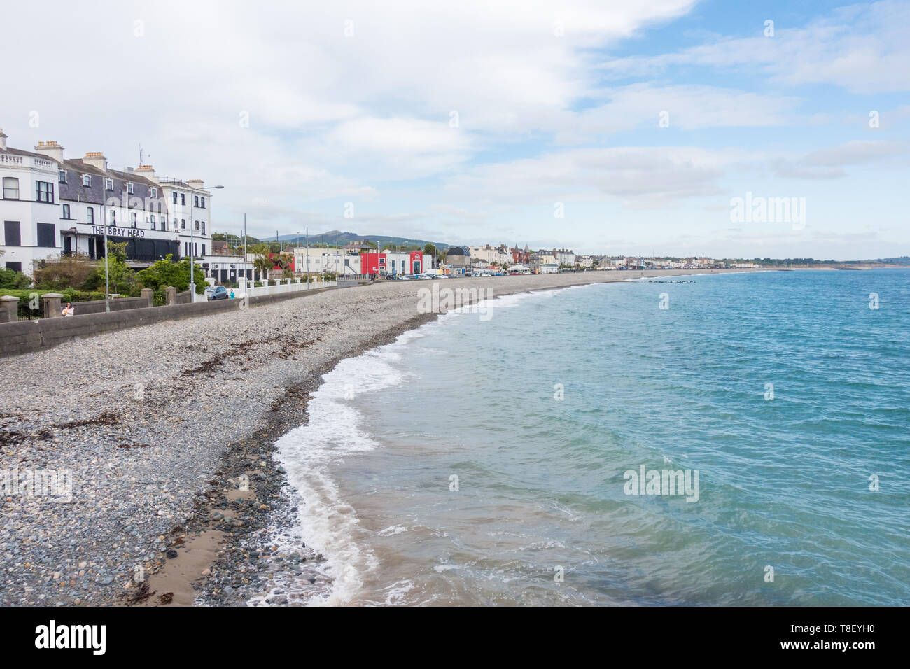 Beach in Bray - Ireland Stock Photo - Alamy