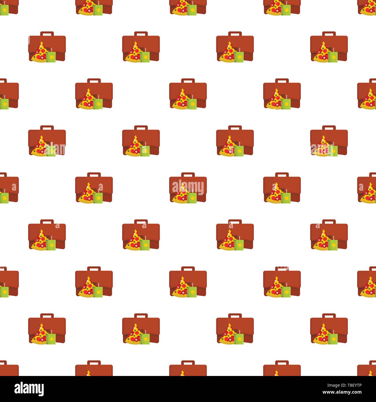Lunch pattern seamless vector repeat for any web design Stock Vector ...