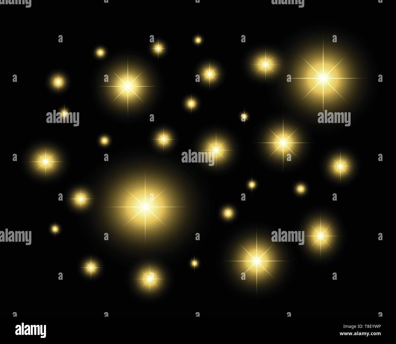 Gold magic hi-res stock photography and images - Alamy