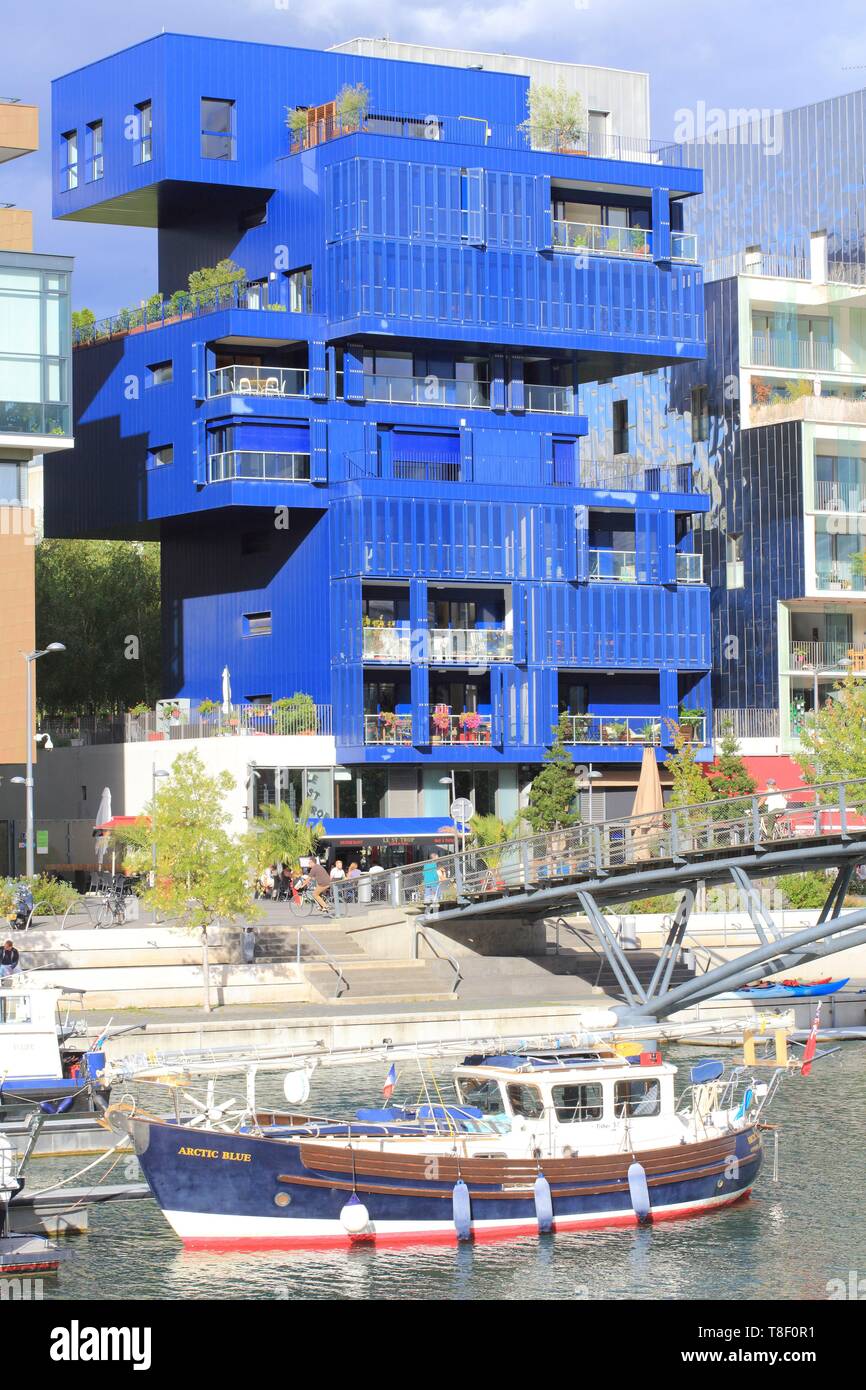 France, Rhone, Lyon, district of Confluence (2nd district), Lyon ...