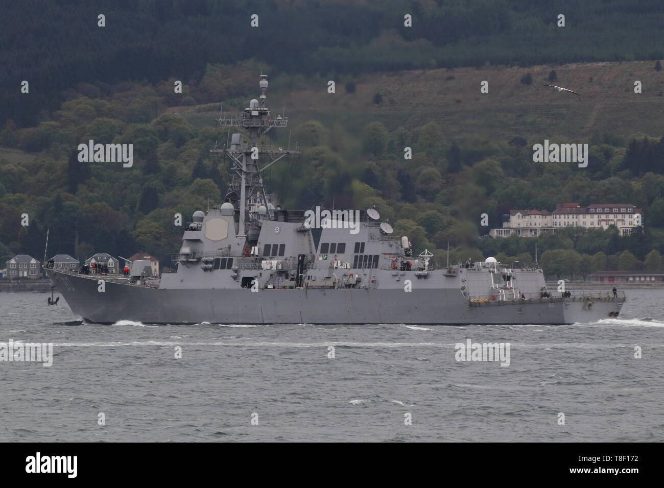 USS Roosevelt (DDG-80), an Arleigh Burke-class destroyer operated by ...