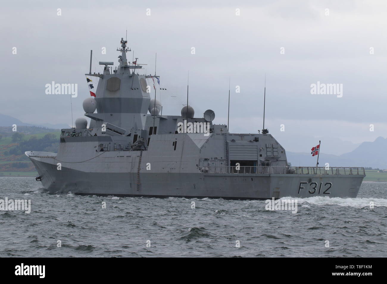 Frigate Fridtjof Nansen Class 3D Norwegian Frigate Fridtjof Nansen