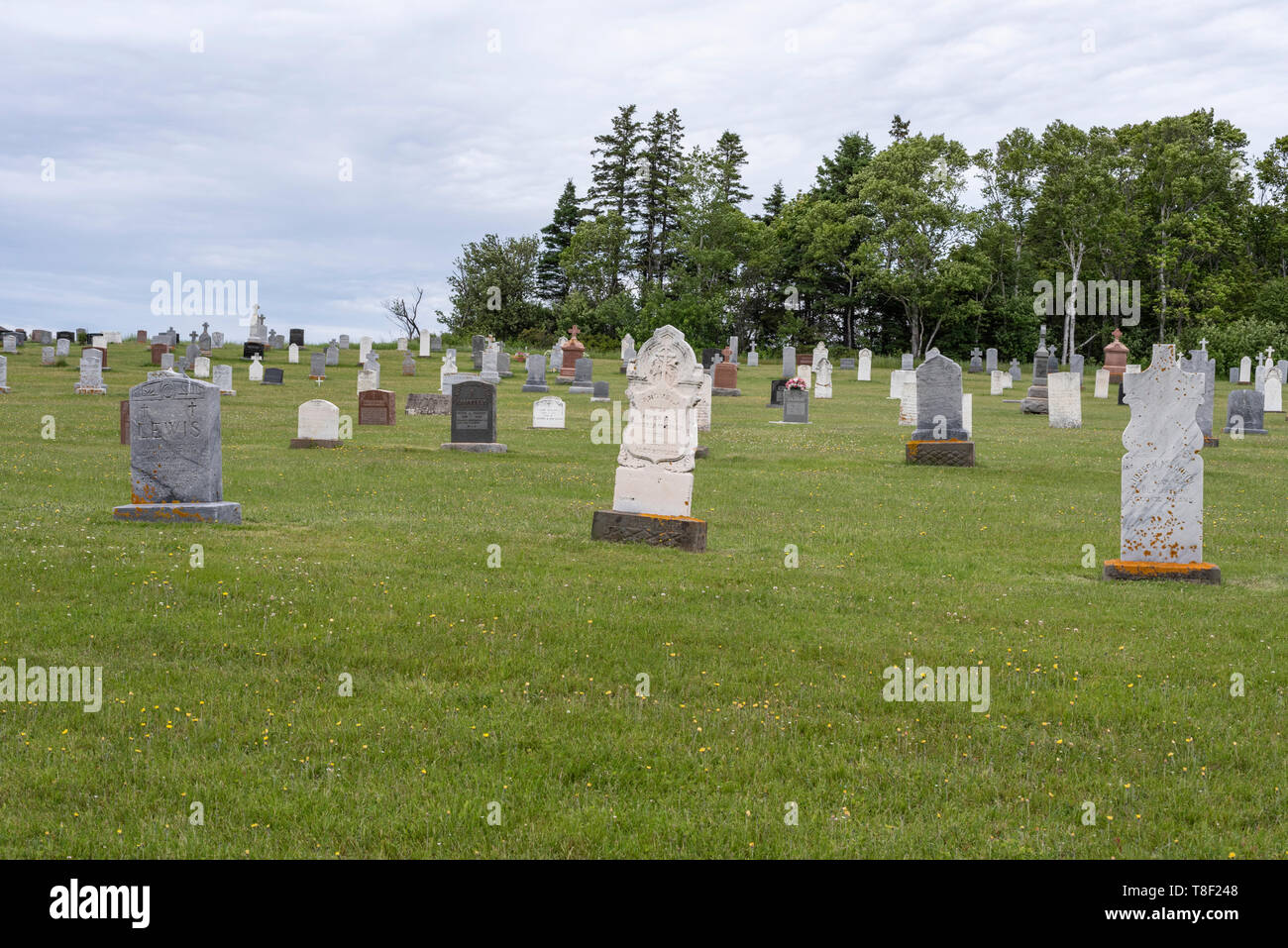 Charlottetown canada cemetery hi-res stock photography and images - Alamy