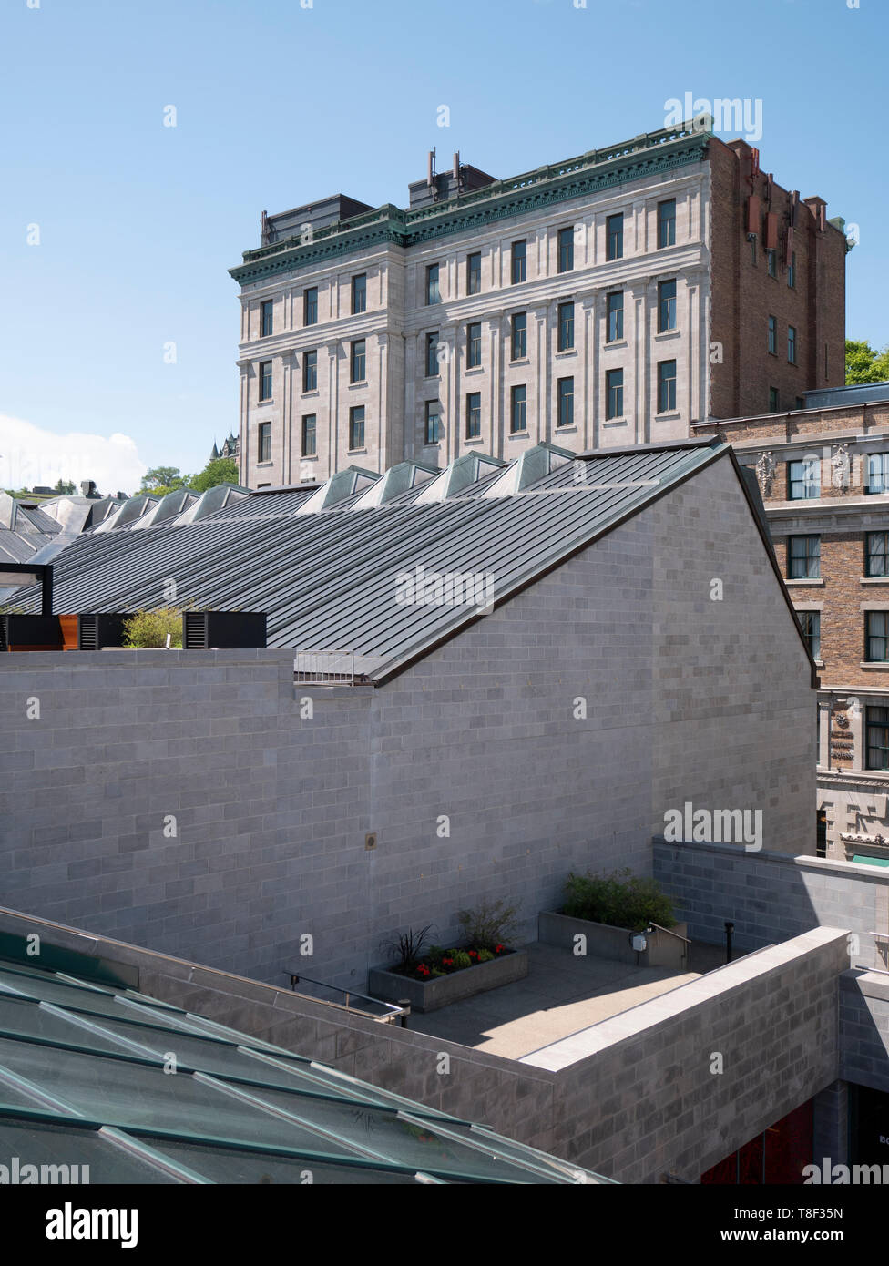 The architecture of Quebec City is characterized by its being one of ...