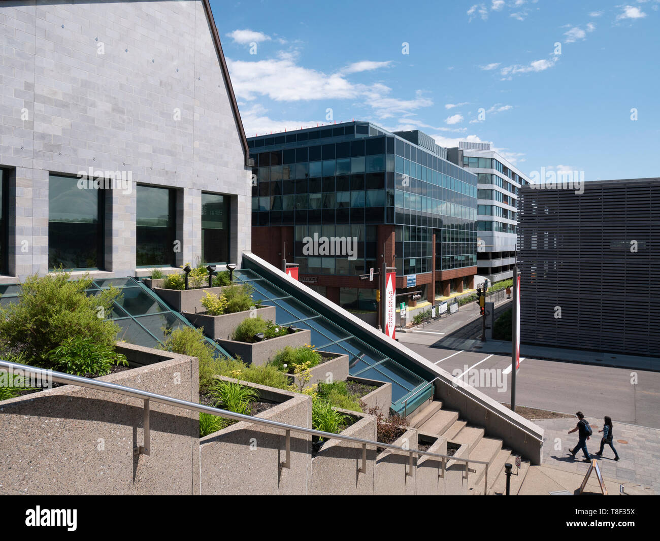 Museum of Civilization, Quebec City, Canada exterior architecture Stock ...