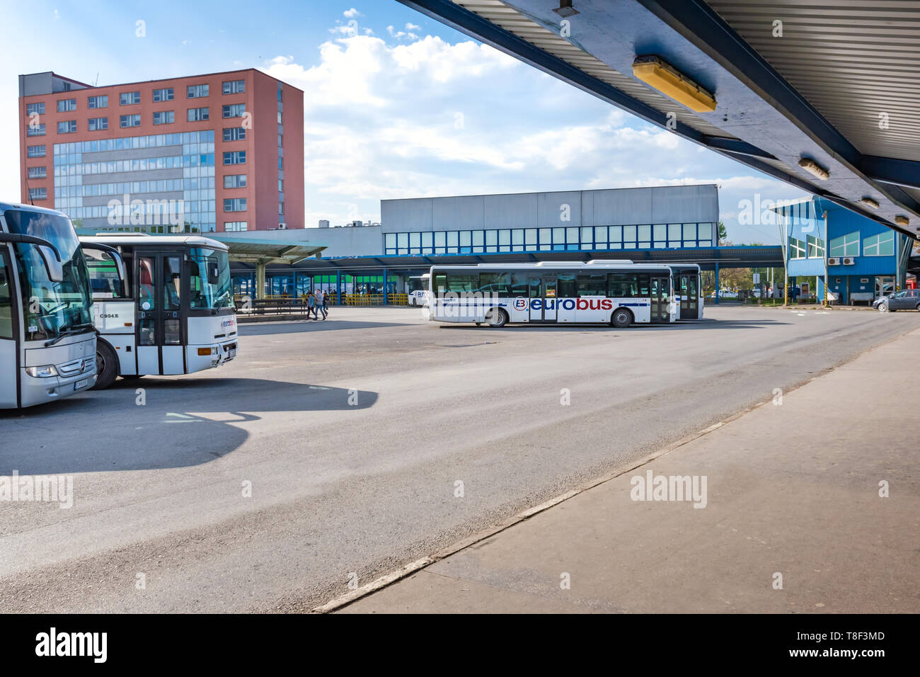 Bus station platforms hi-res stock photography and images - Alamy