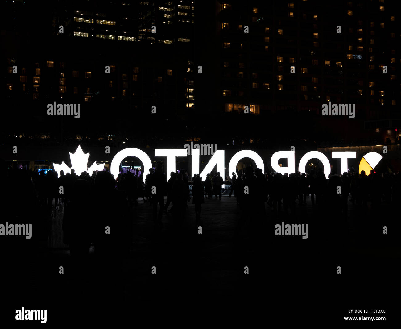 3D TORONTO sign and commonly known as the Toronto sign, is an ...