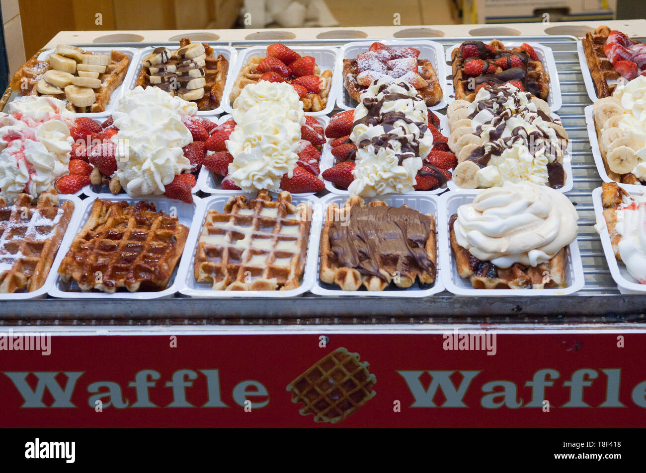 Belgian Waffles Toppings