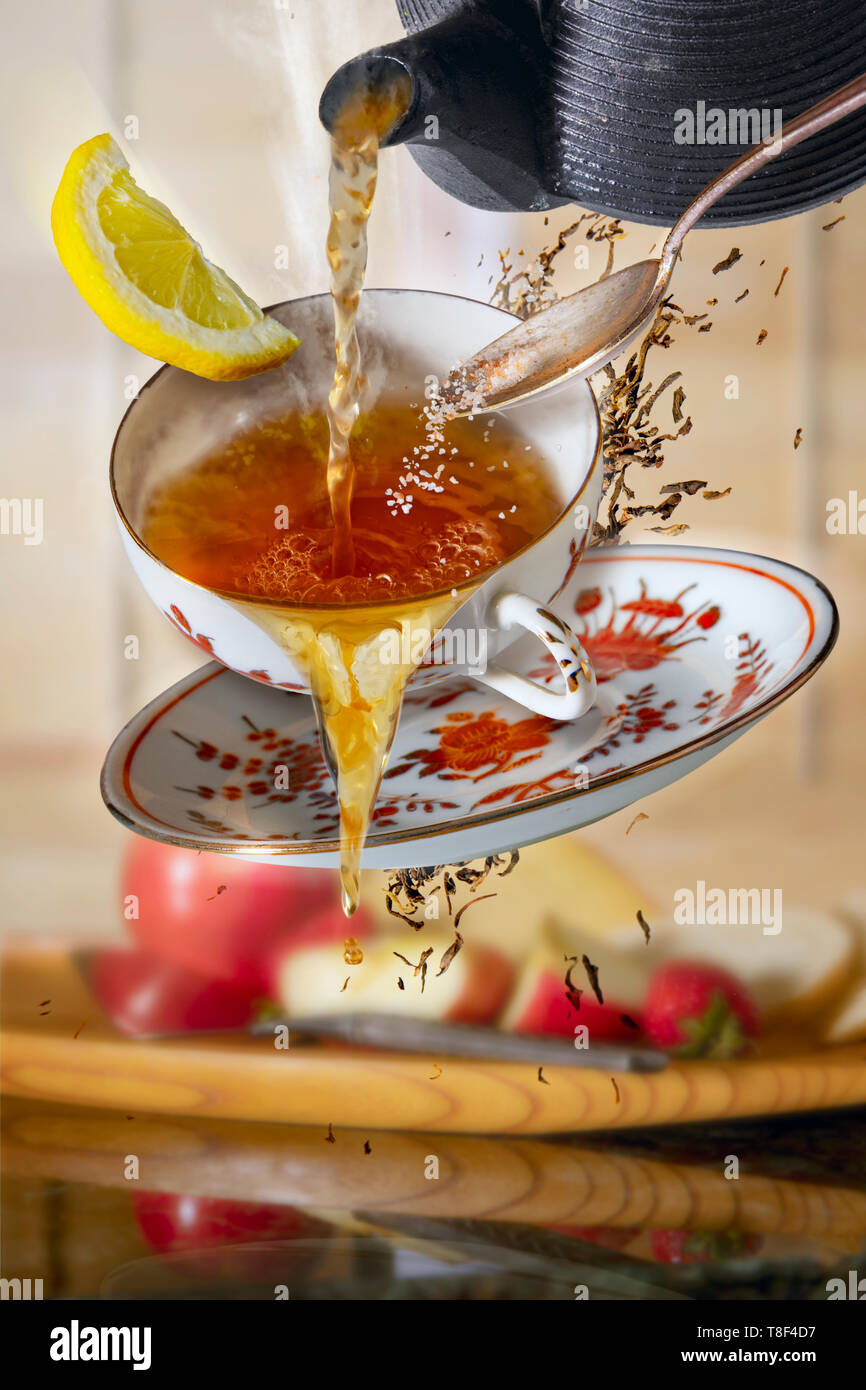 Teacup steam hi-res stock photography and images - Alamy
