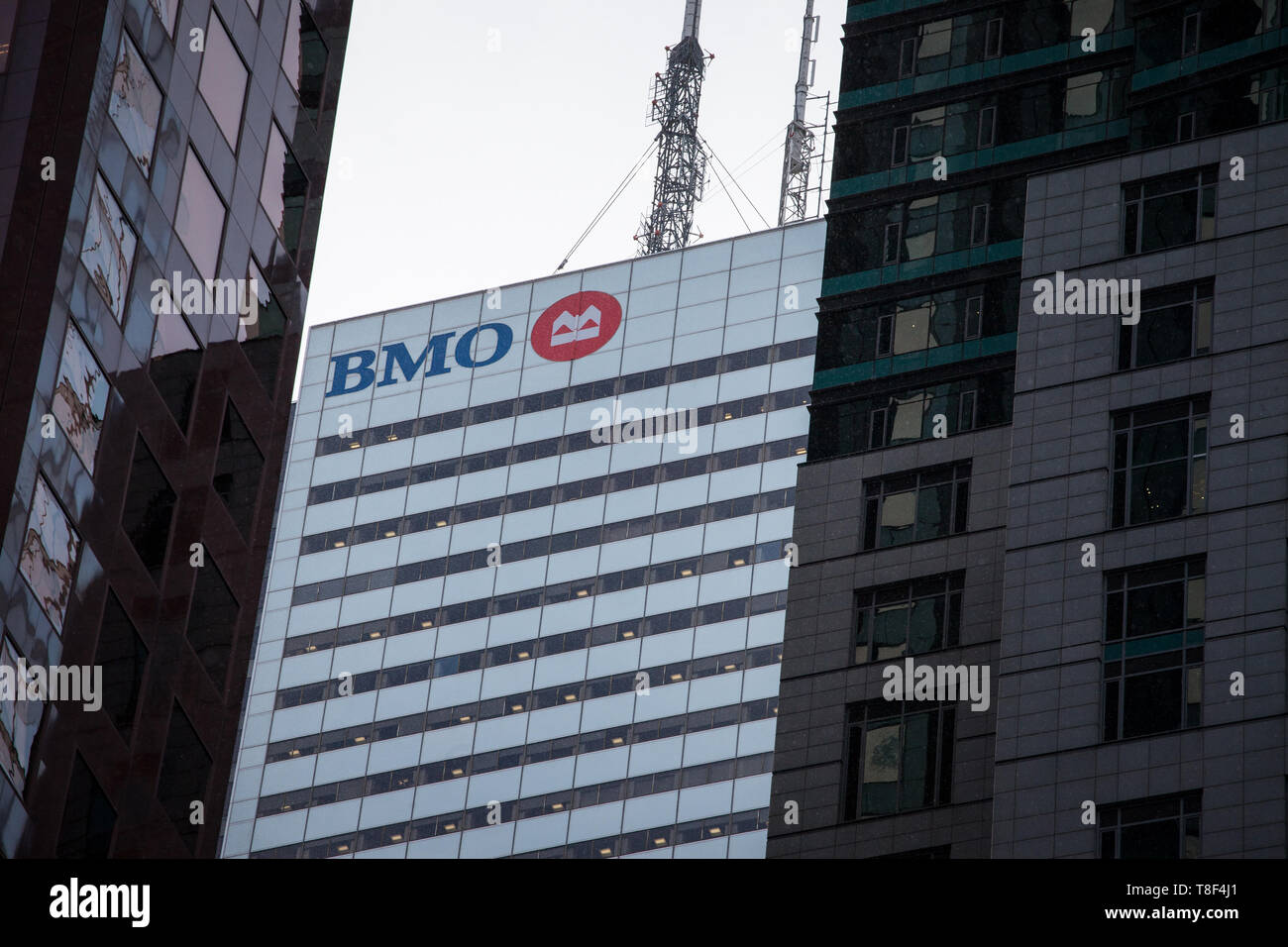 TORONTO, CANADA - NOVEMBER 13, 2018: Bank of Montreal logo, known as ...