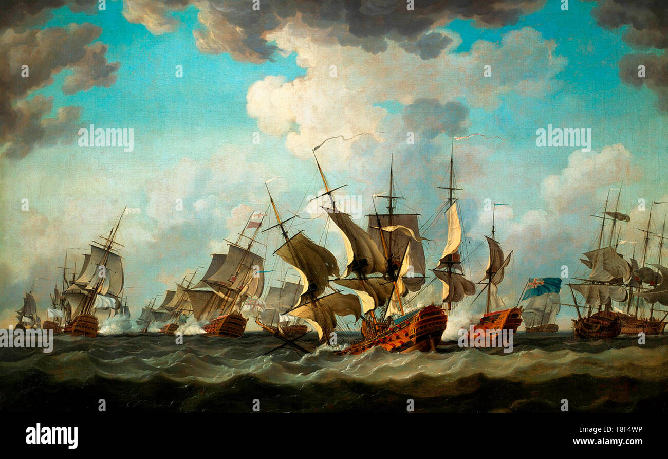 The battle of quiberon bay hi-res stock photography and images - Alamy