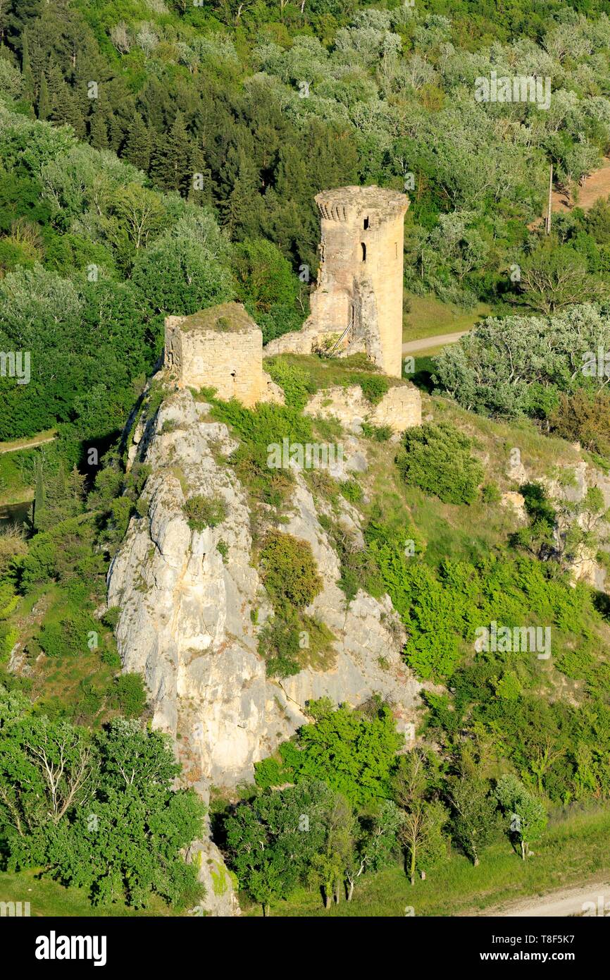 Castle of chateauneuf du pape hi-res stock photography and images - Alamy