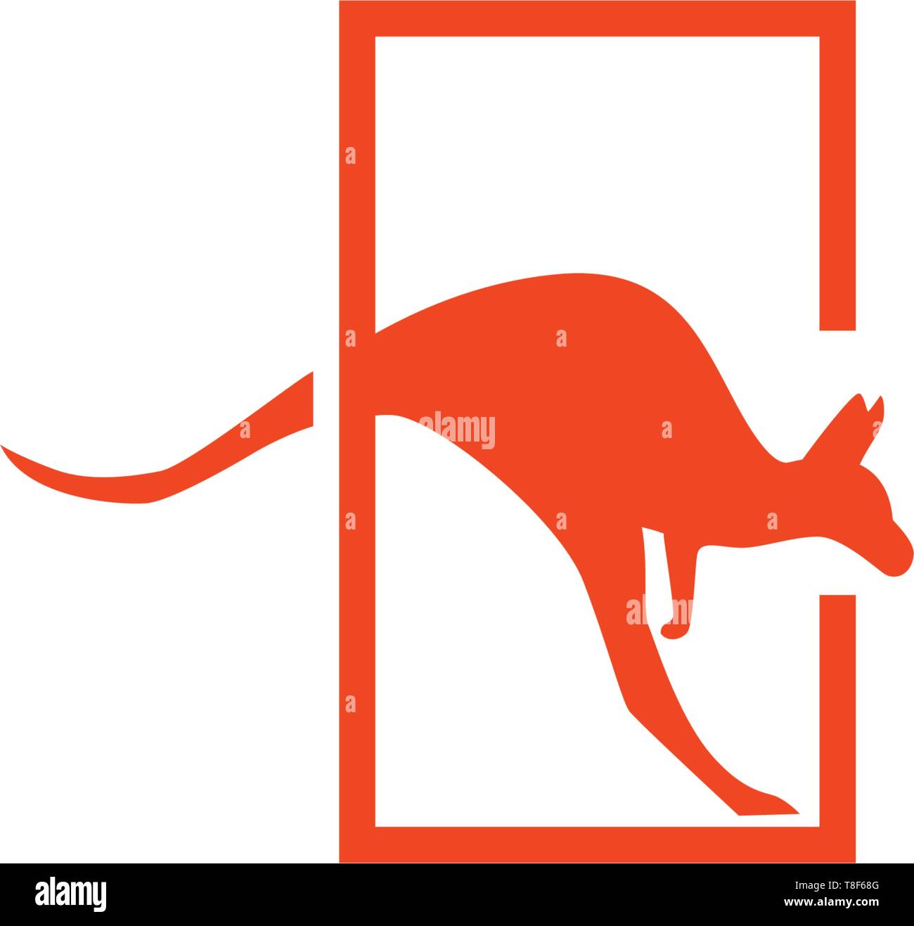 Australian Kangaroo Logo Stock Photos & Australian Kangaroo Logo Stock ...