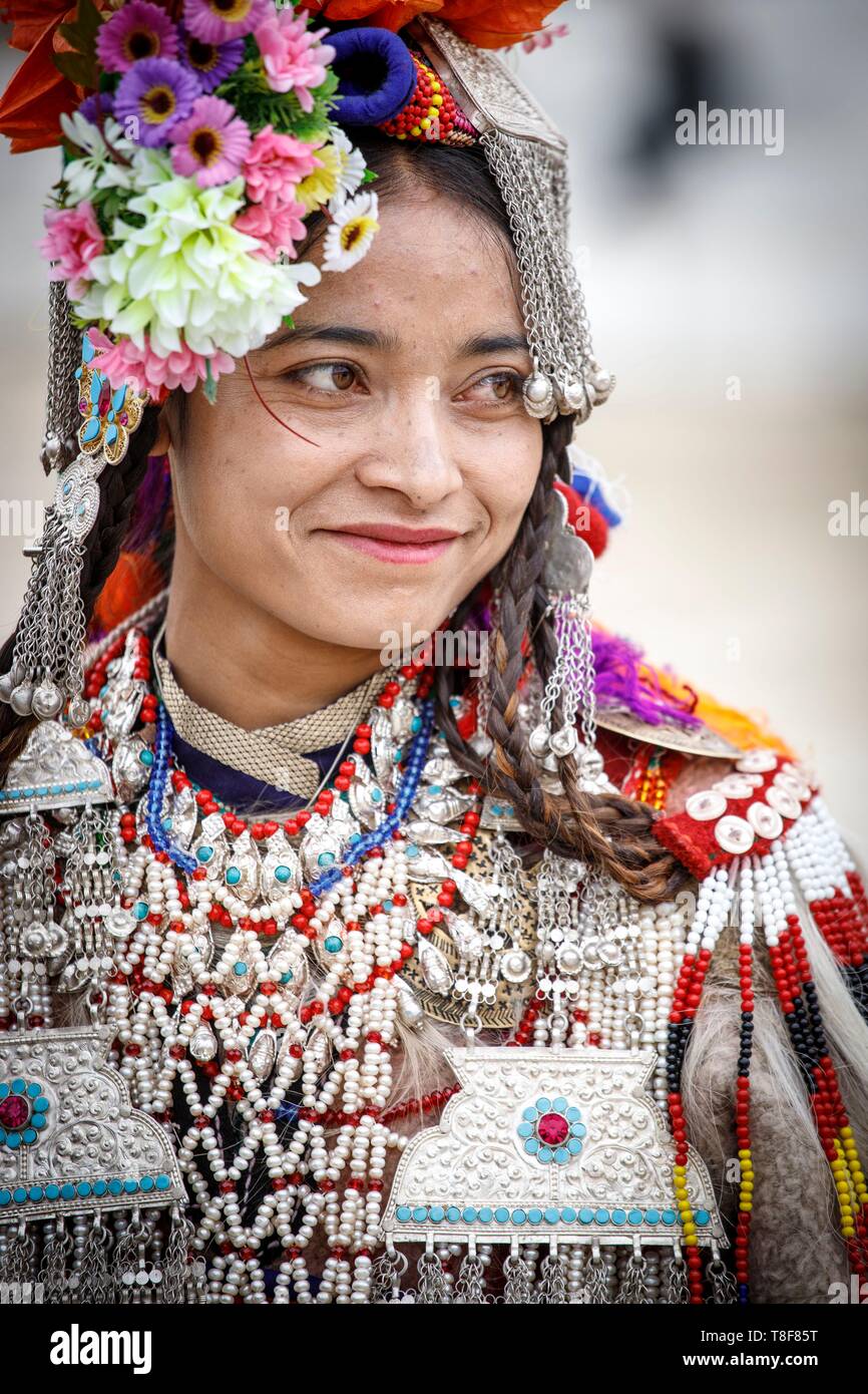 India, State of Jammu and Kashmir, Himalaya, Ladakh, Indus Valley, Leh ...