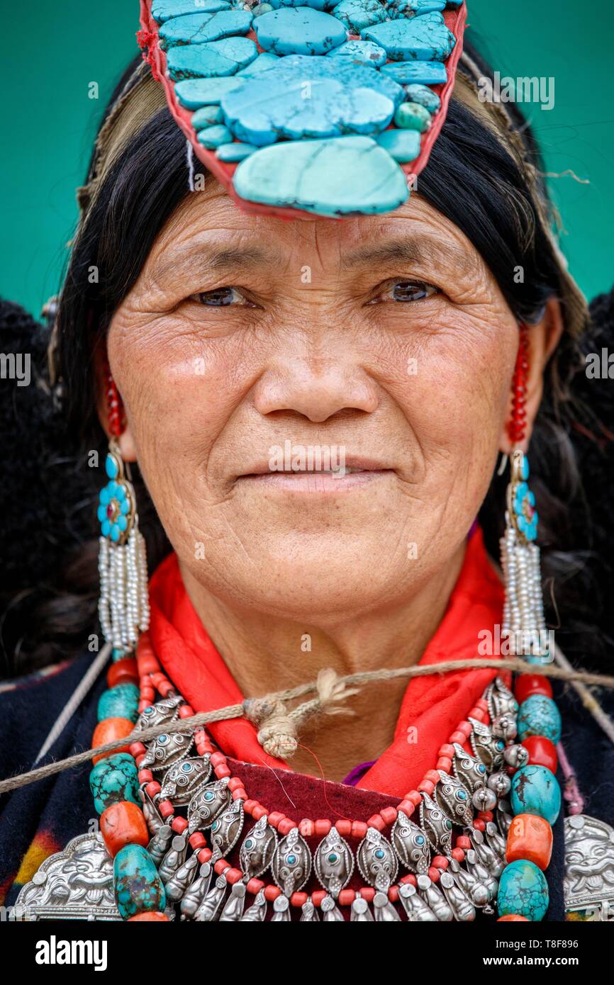 India, state of Jammu and Kashmir, Himalaya, Ladakh, Indus Valley, Leh ...