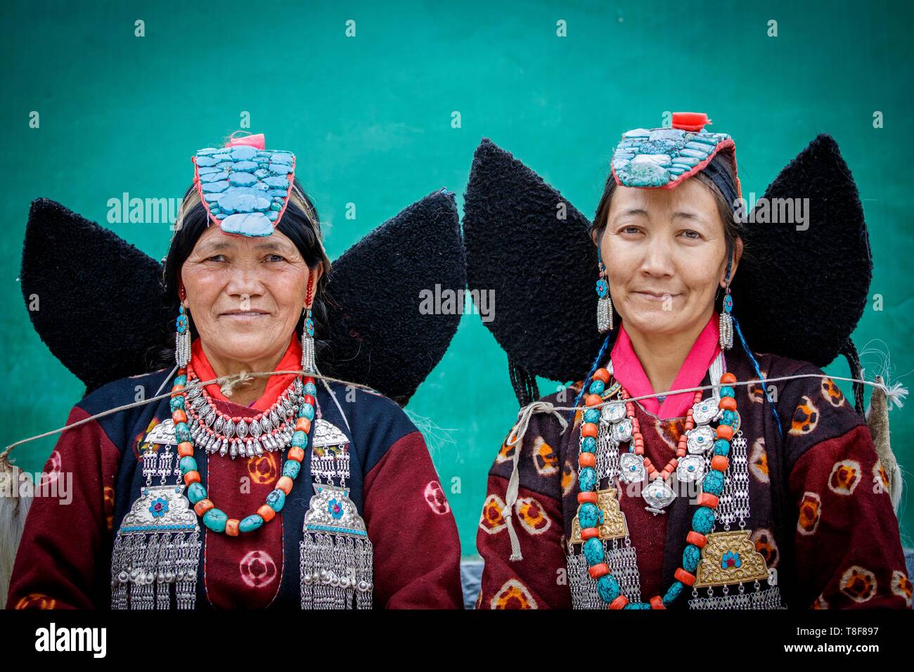 India, state of Jammu and Kashmir, Himalaya, Ladakh, Indus Valley, Leh ...