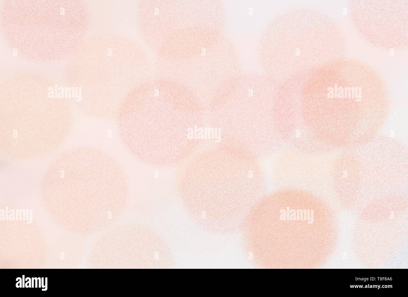 beautiful background with round peach colored stains Stock Photo - Alamy