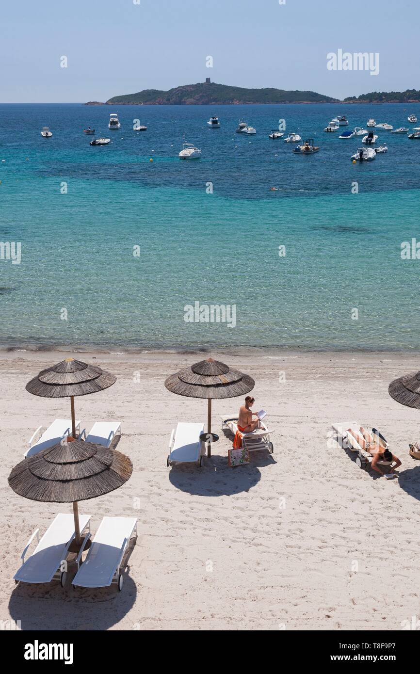 France, Corse du Sud, Zonza, Porto Vecchio Saint Lucia, the hotel ...