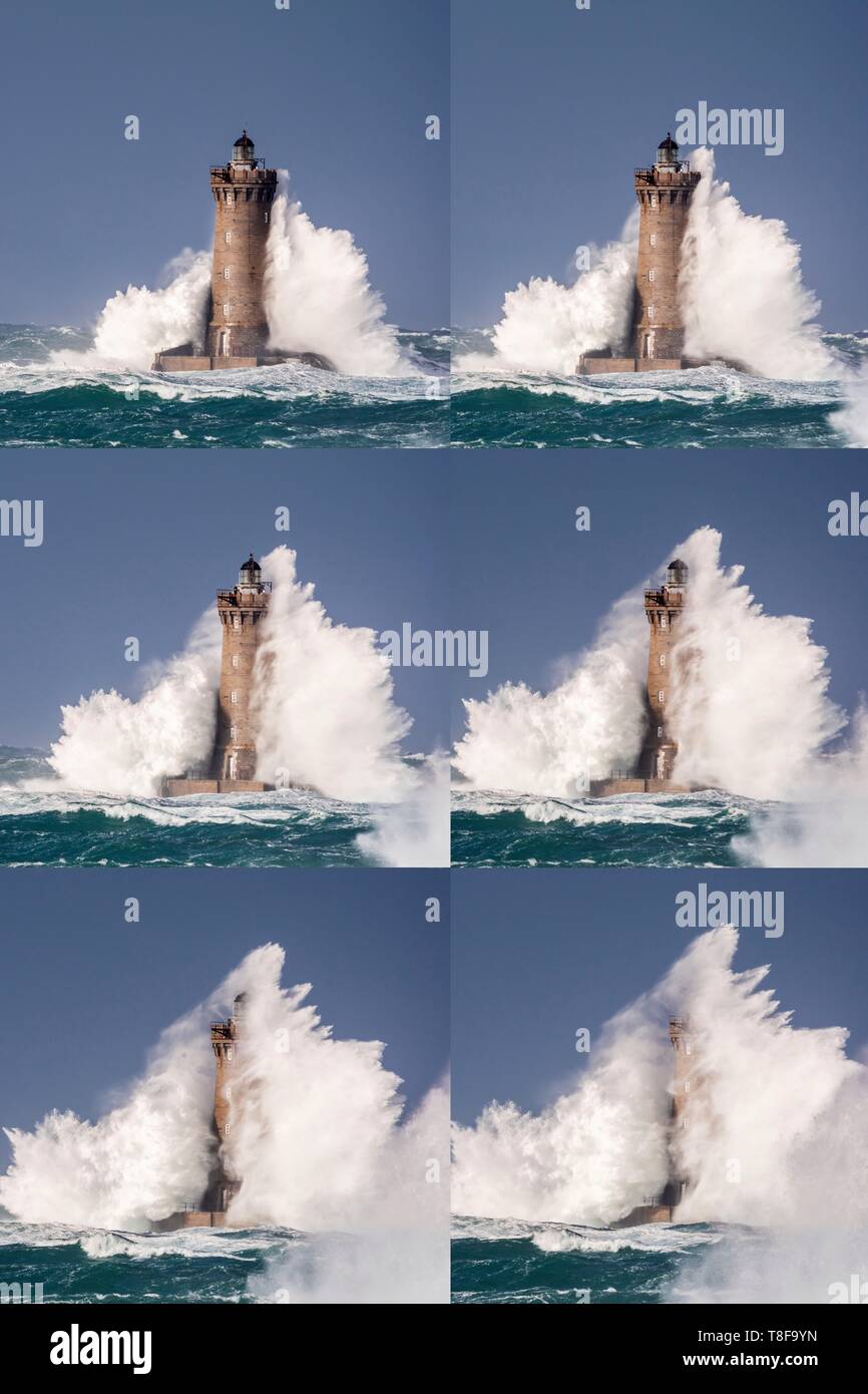 France, Finistere, Porspoder, Landunvez, Presqu'¯le de Saint Laurent ...