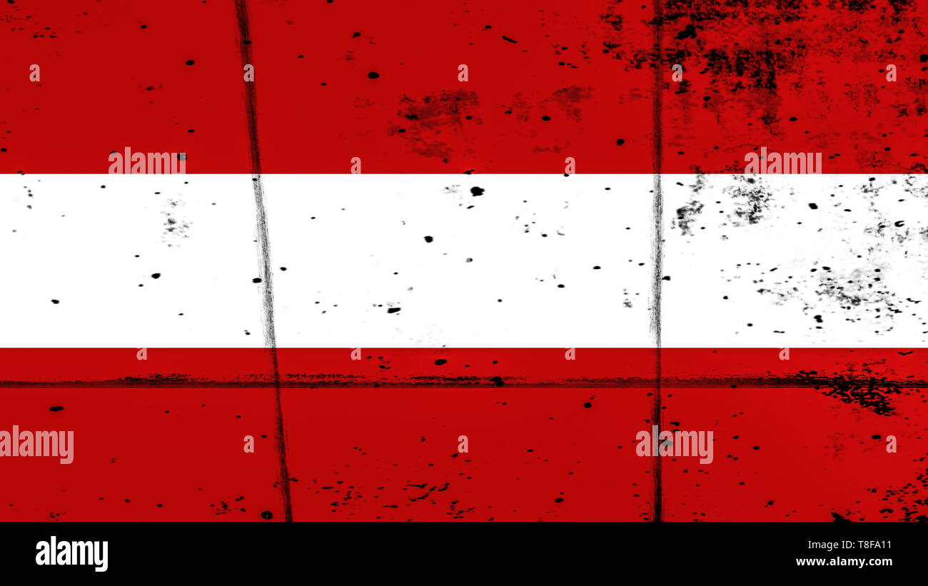 Flag of Austria. Patriotic old grunge vintage texture background Stock ...