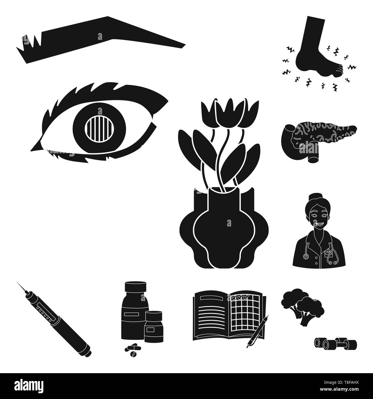 Diabetic nurse Cut Out Stock Images & Pictures - Alamy