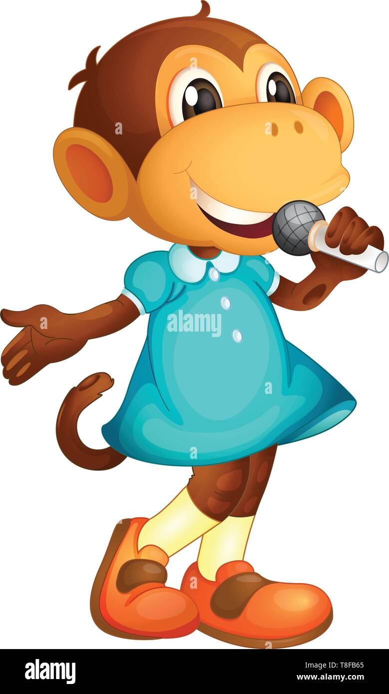 Monkey singer hi-res stock photography and images - Alamy