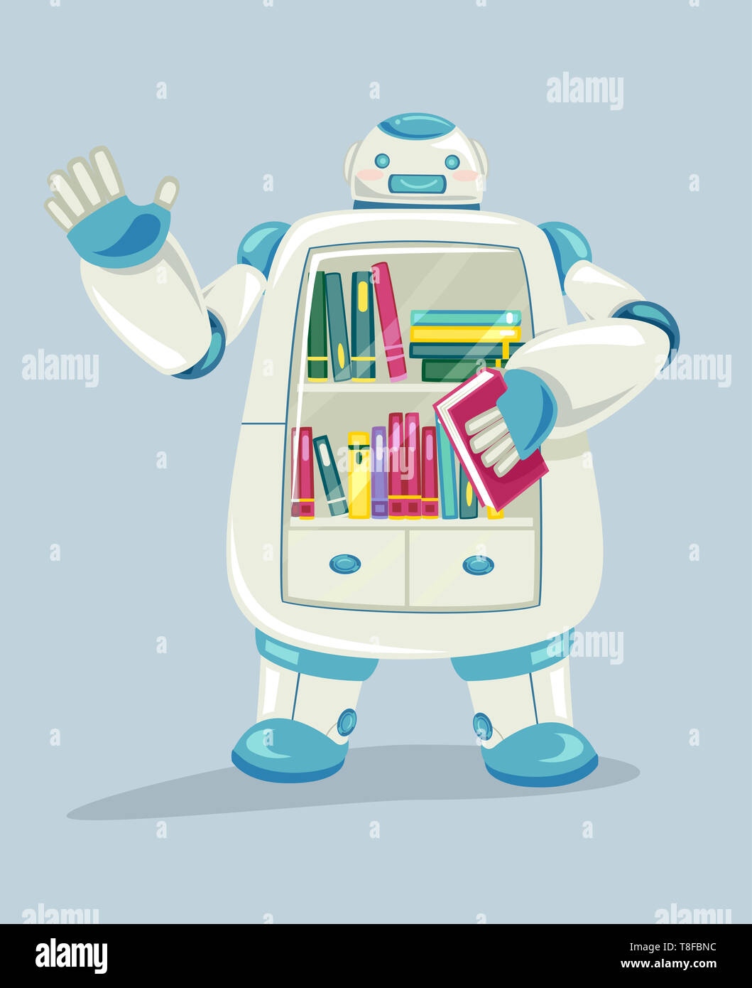 Mobile Library Clipart Reading