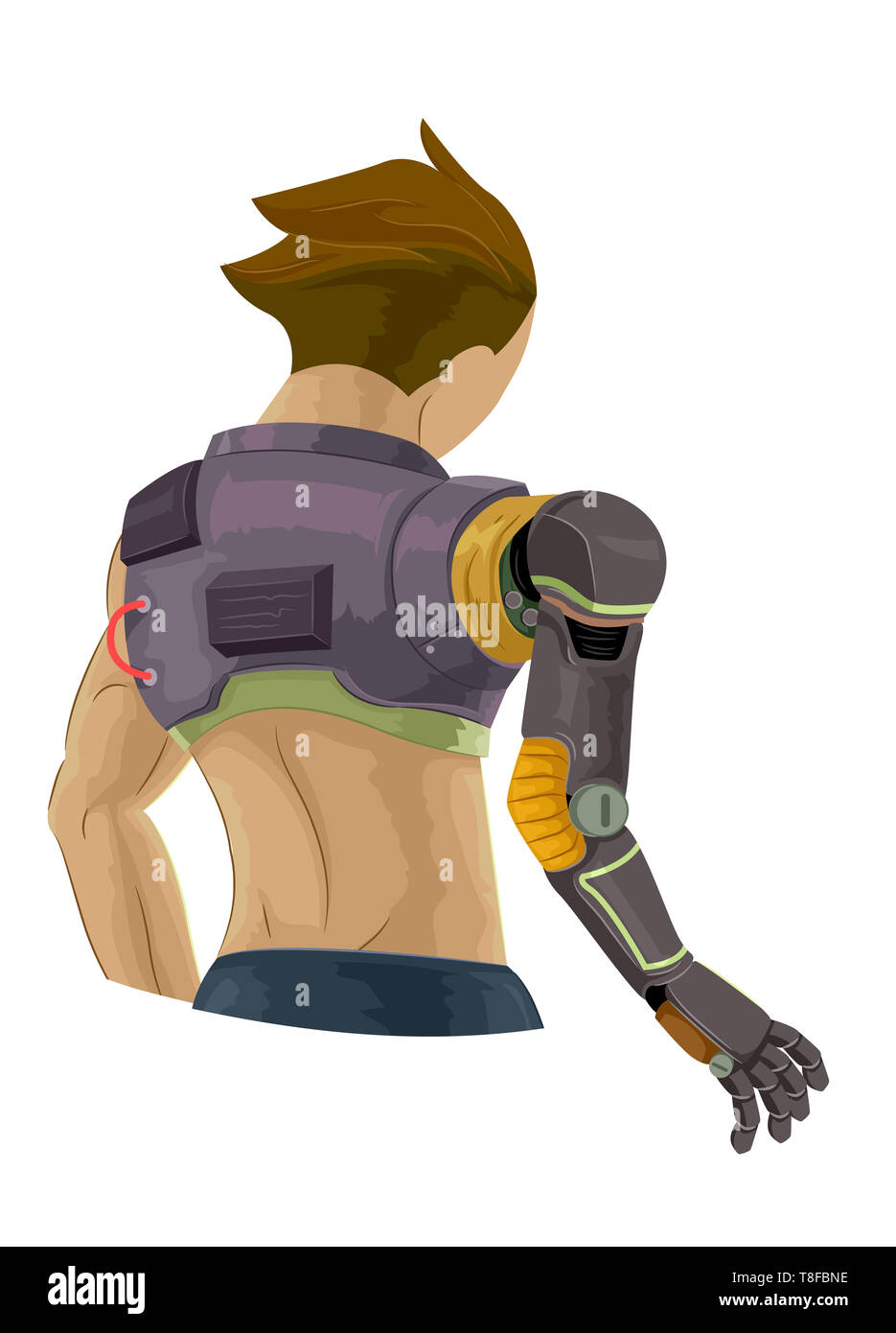 Cartoon prosthetic arm hi-res stock photography and images - Alamy