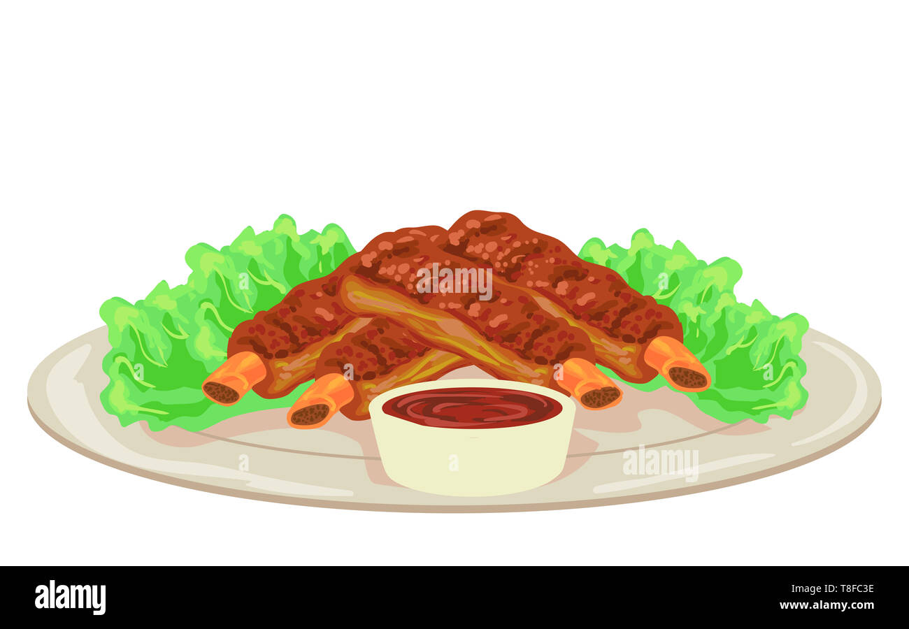 Bbq Ribs Clipart