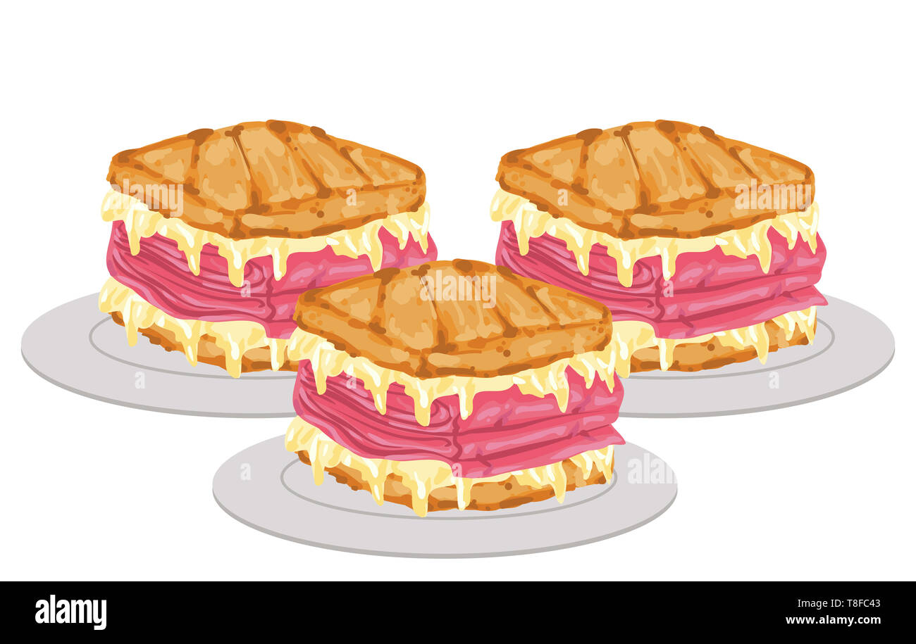 Reuben Sandwich Clipart