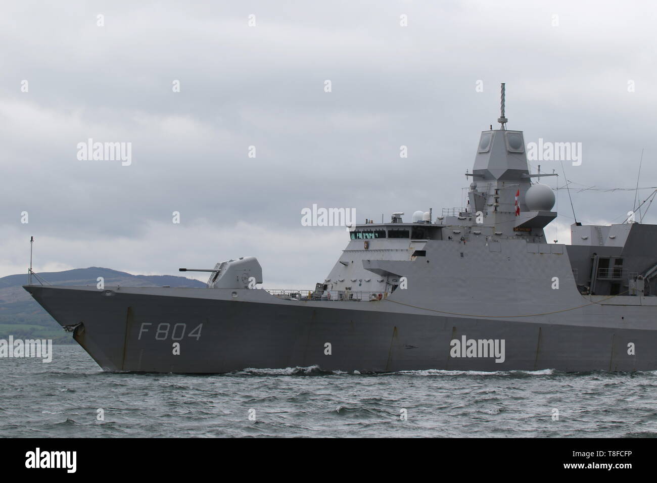 HNLMS De Ruyter (F804), a De Zeven Provincien-class frigate operated by ...