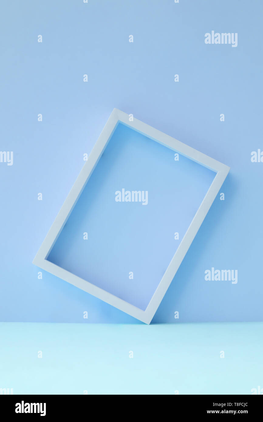 Two-Tone Background and White Frame Stock Photo - Alamy