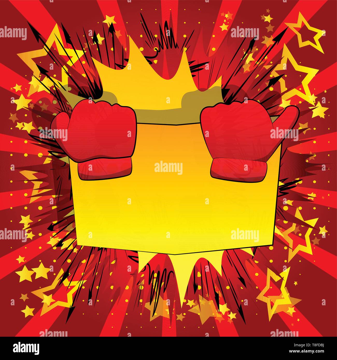 Vector cartoon hand holding a book, hiding behind it. Illustrated hand ...