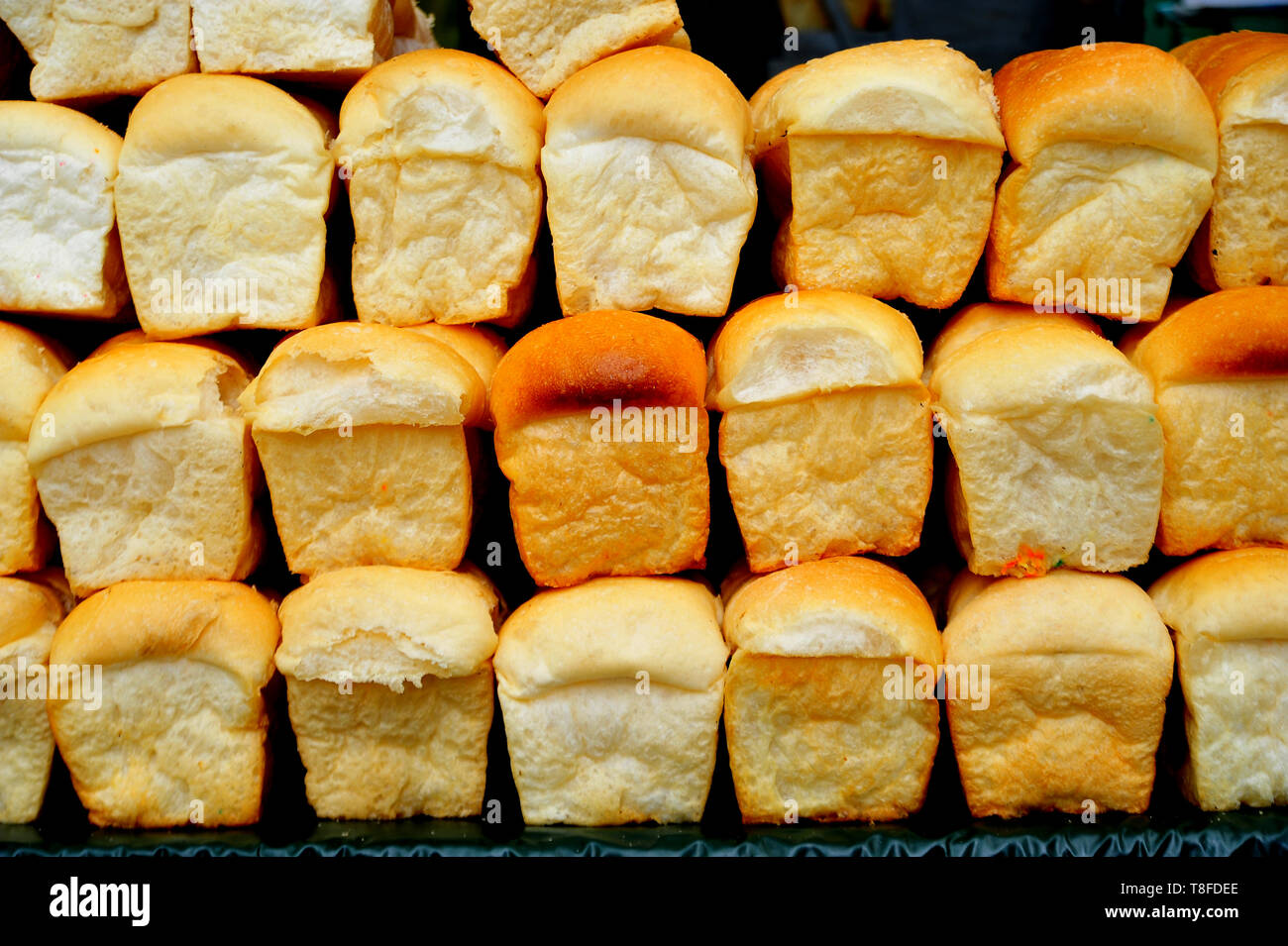 Group of Pan breads rolls Stock Photo - Alamy