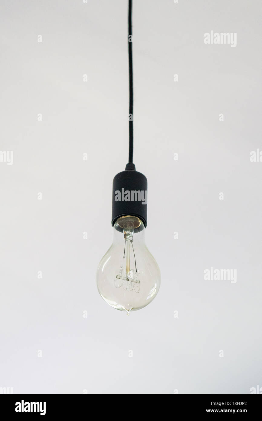 Room one light bulb hi-res stock photography and images - Alamy