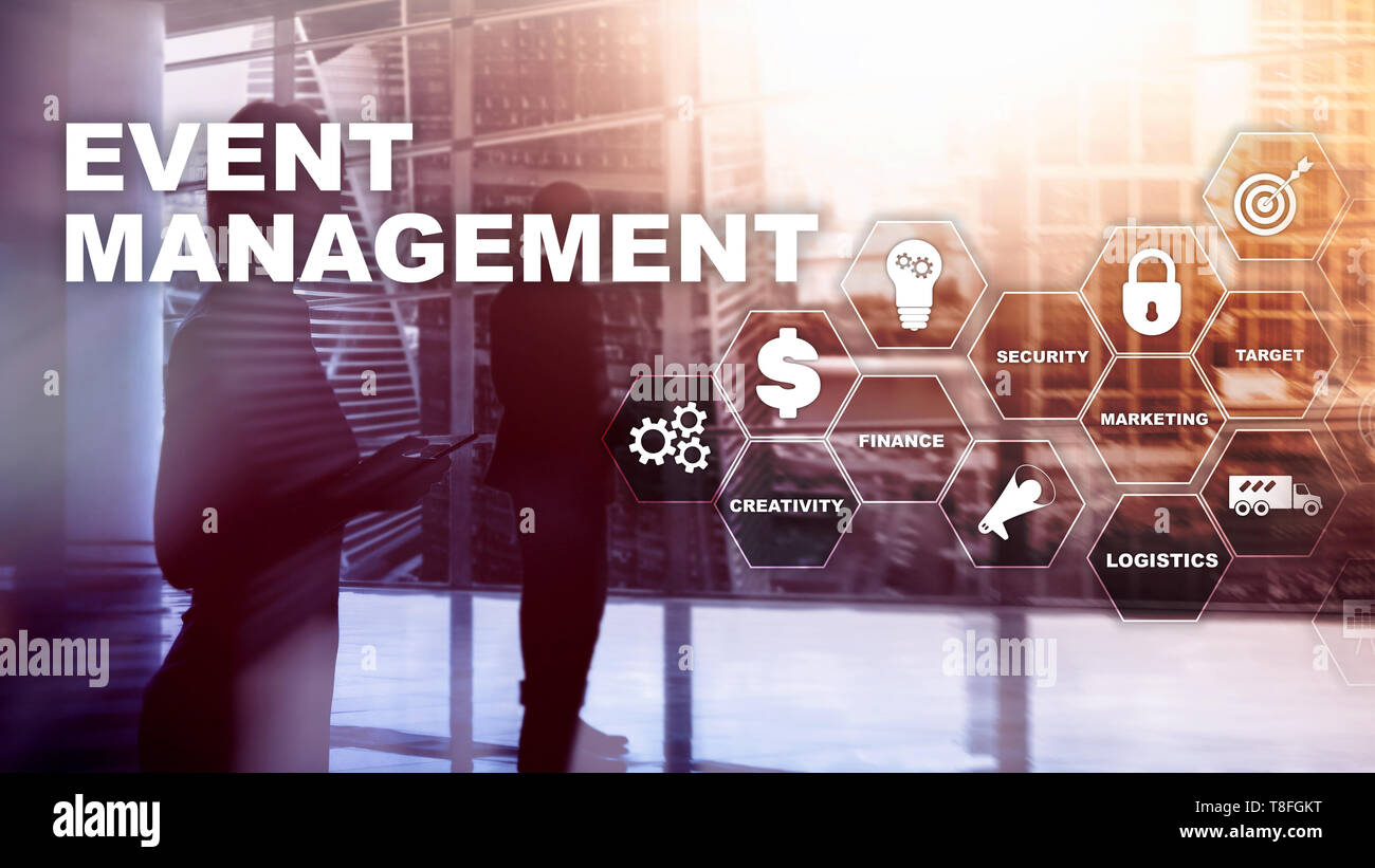 Event management Concept. Event management flowchart. Event management ...