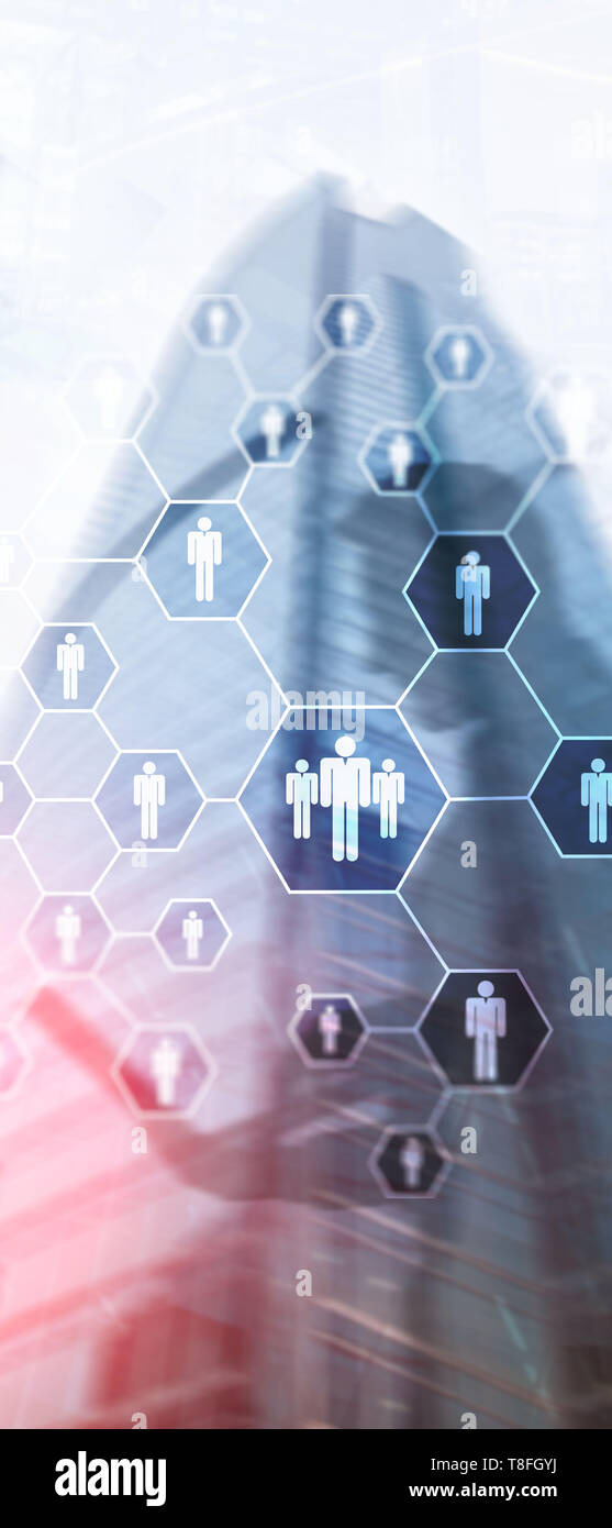 Vertical Panorama Banner. HR, Human Resources, Recruitment ...