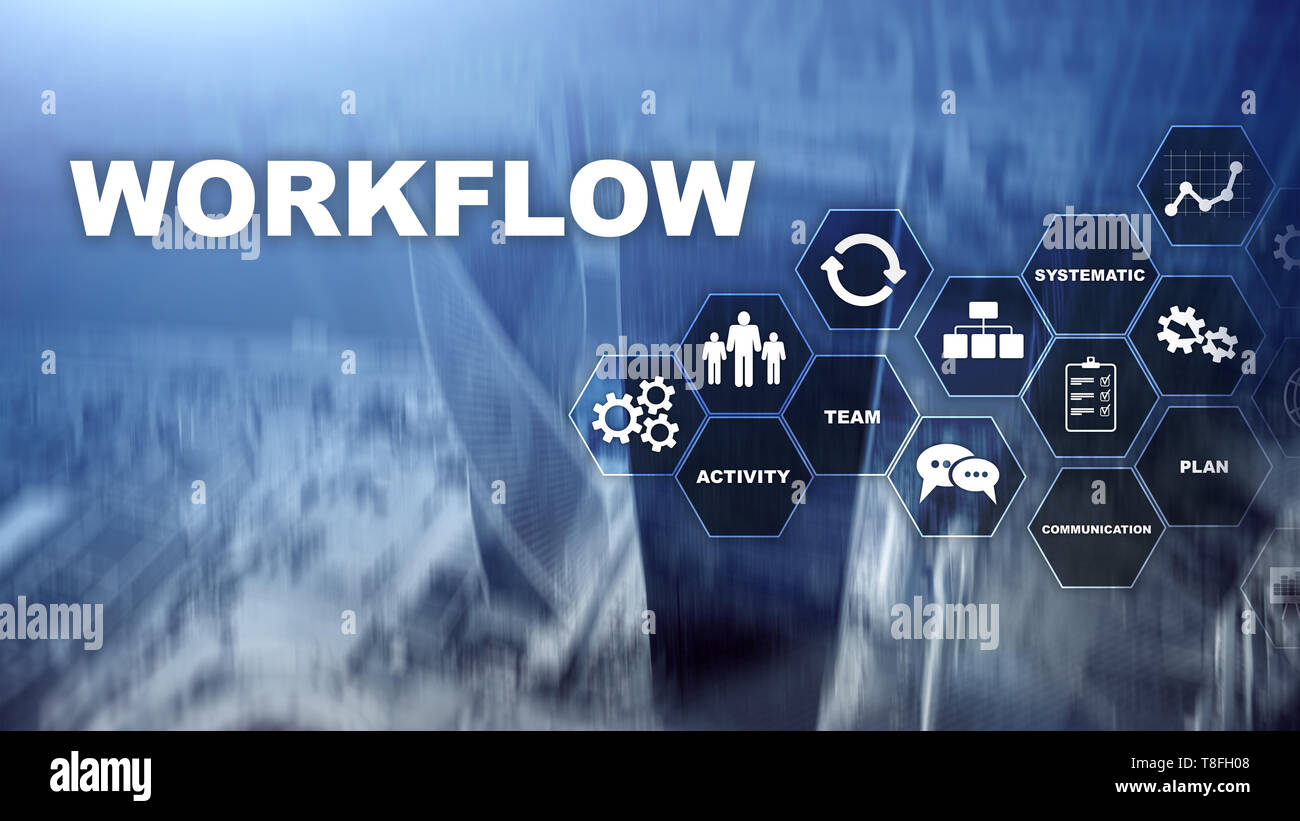 Automation of business workflows. Work process. Reliability and ...