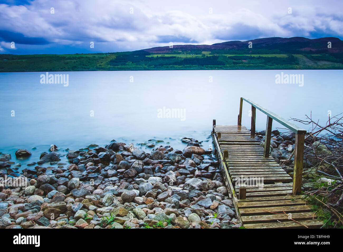 Loch Ness and Isle of Sky in Scotland UK Stock Photo - Alamy