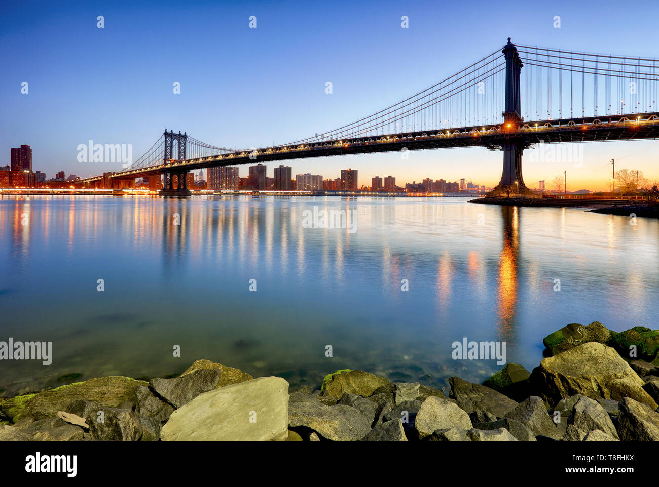 New York City, Manhattan bridge Stock Photo - Alamy